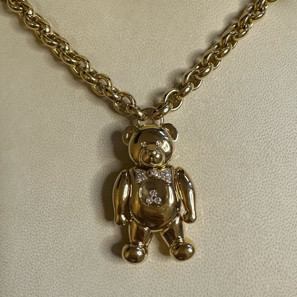Chopard | Jewelry | Yellow Gold Chopard Teddy Bear Pendant Happy ...
